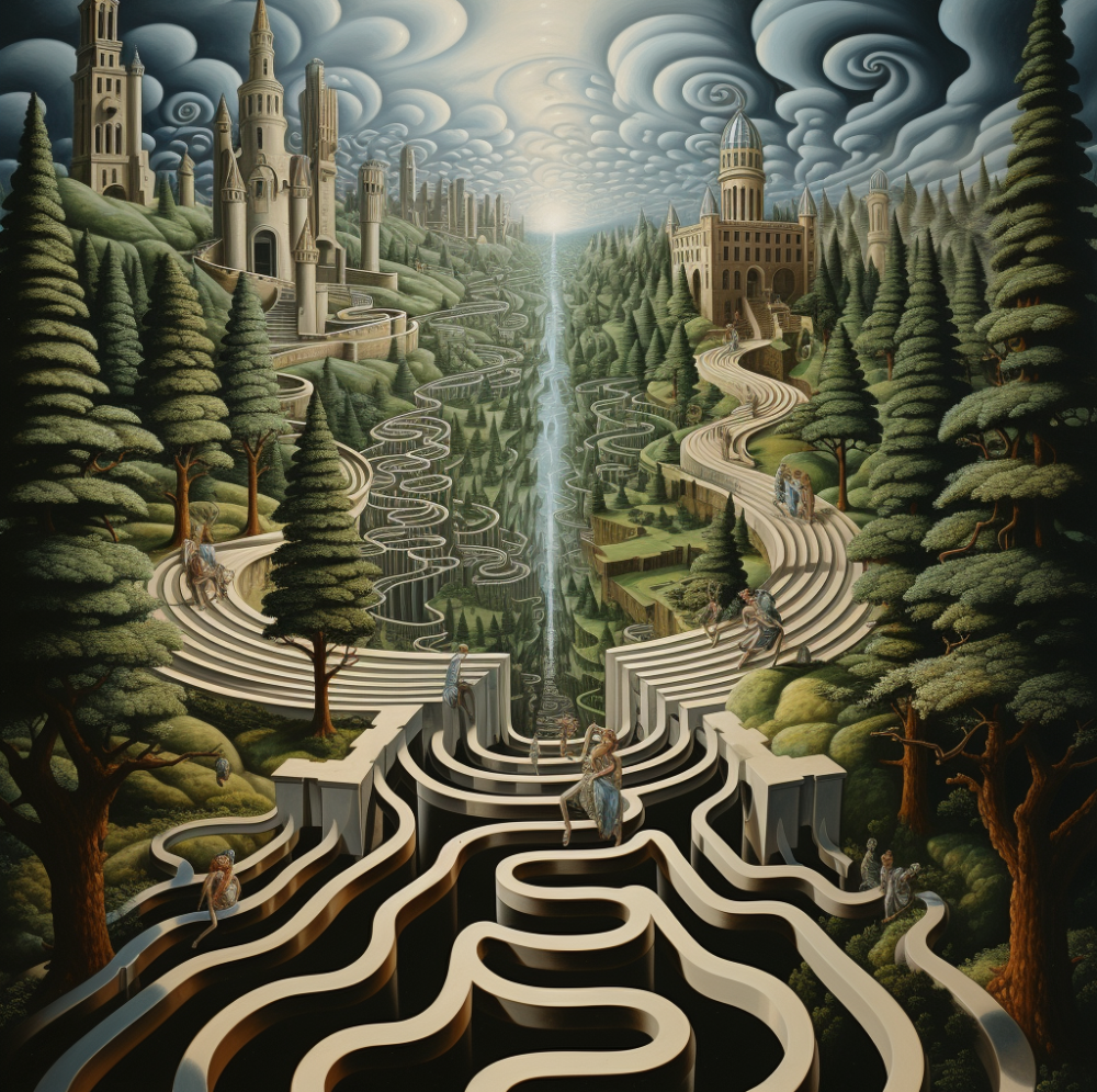 World of Visual Illusions - Humor As Life's Essence